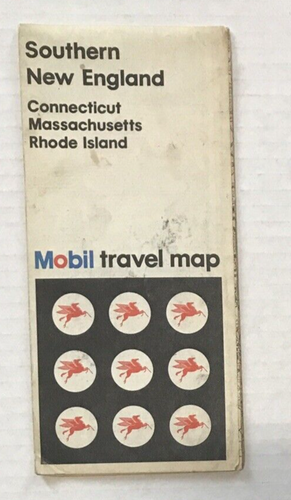 SOUTHERN NEW ENGLAND-CONNECTICUT/MASSACHUSETTS/RHODE ISLAND MAP-MOBIL ...
