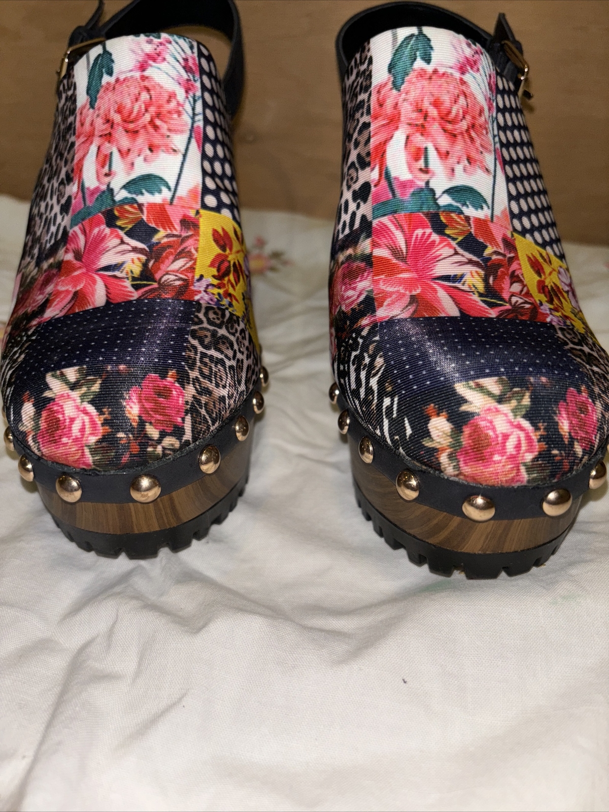Jessica Simpson Women's Tiarah Clog - Size 8.5 M/39 Multi-color New ...