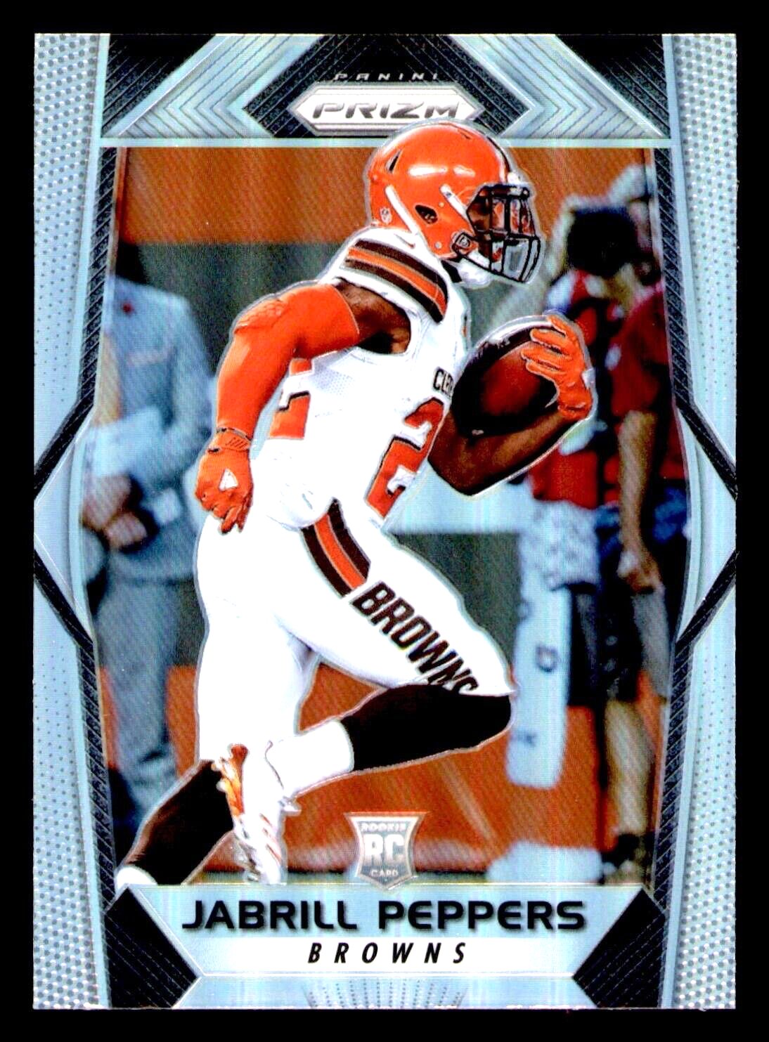 2017 Panini Prizm Jabrill Peppers Rookie Silver Prizm #274 - Cleveland ...