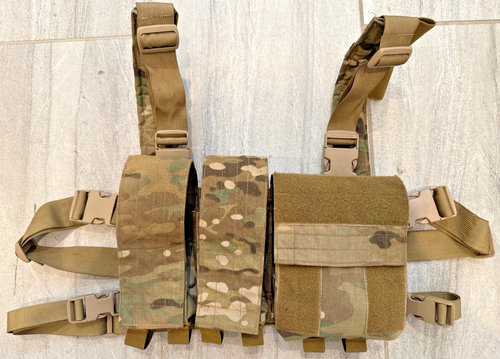 SOE Special Operations Equipment Multicam AK/M4/AR CHEST RIG w/ Padded ...