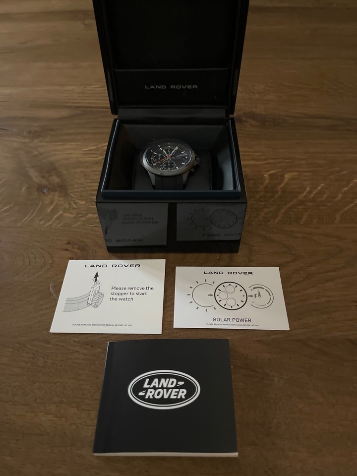 Men’s watch, Land Rover Solar Chronograph S1LHWM976BKA – Seiko Epson ...