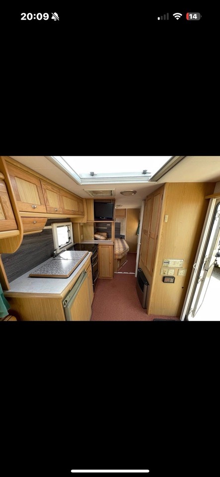 Bailey Senator Twin Axle Fixed Bed 4 Berth Rear Bed | eBay UK