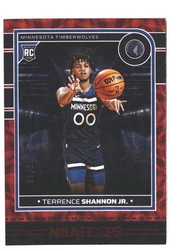 2024-25 Panini Nba Hoops - Rookies Terrence Shannon Jr. #257 Red Scope ...