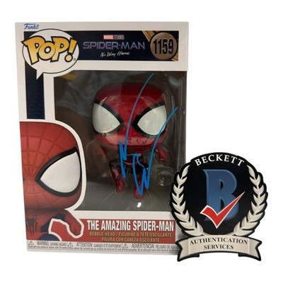 Andrew Garfield Signed Autograph Spider-Man Funko Pop 1159 Beckett BAS ...
