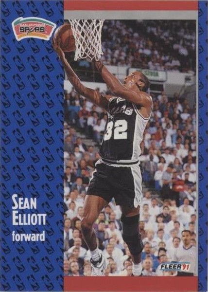 1991-92 Fleer - #185 Sean Elliott for sale online | eBay