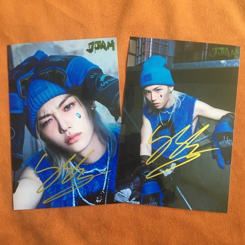 Stray Kids FELIX Felix Photo JJAM Autographed Signed K-POP Collection 4 ...