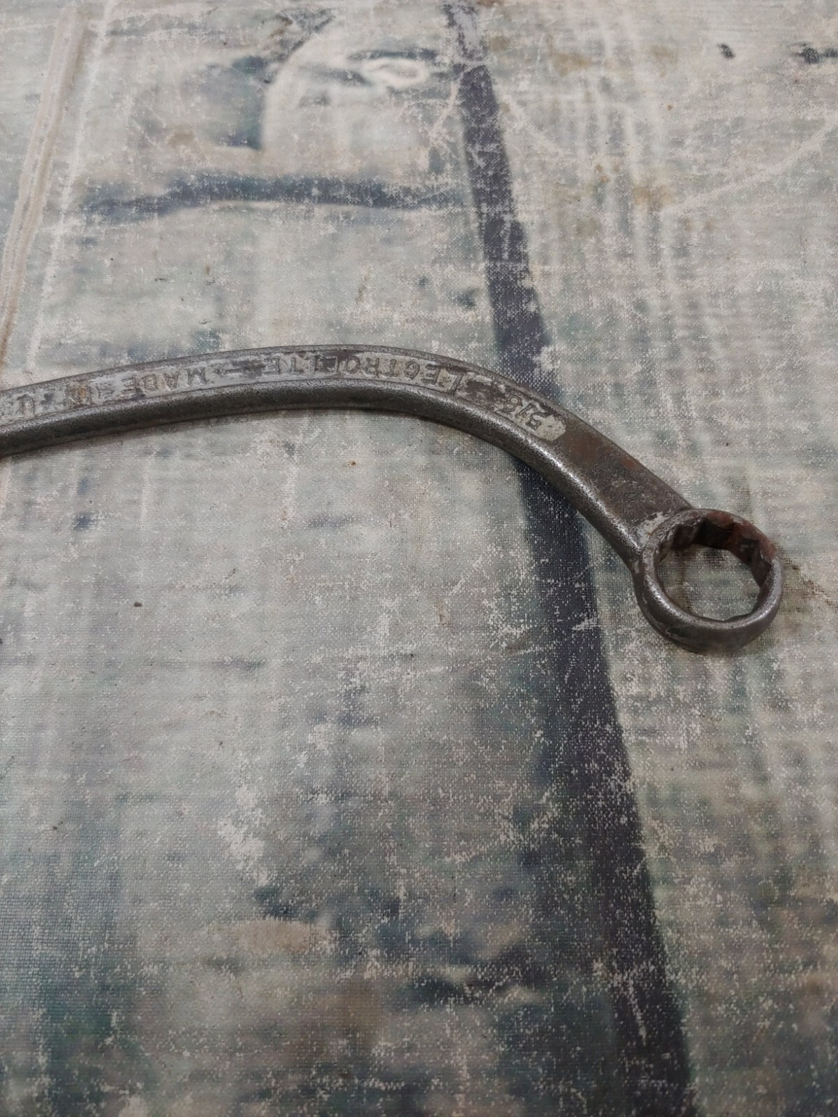 Vintage Lectrolite No. 7000 Starter & Manifold Wrench 5/8" & 9/16". USA ...