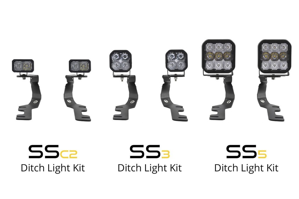Diode Dynamics SS5 Pro Backlit Ditch Light Kit for 19-24 Ram 1500 ...