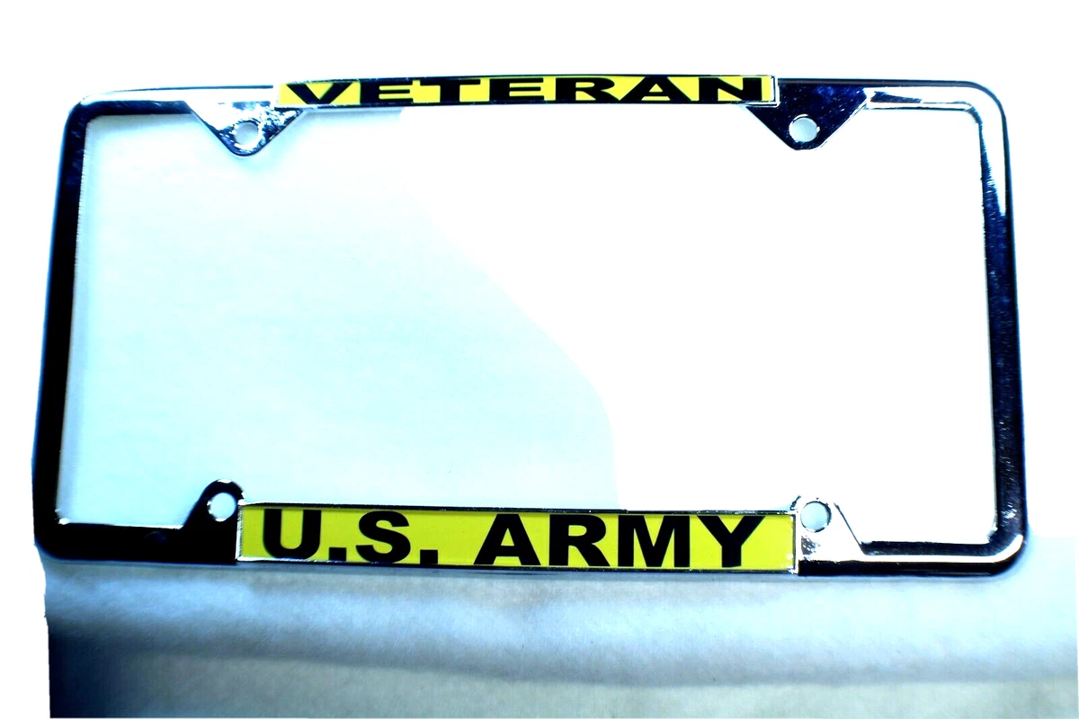 Military License Plate Frames Anodized Aluminum, 53% OFF