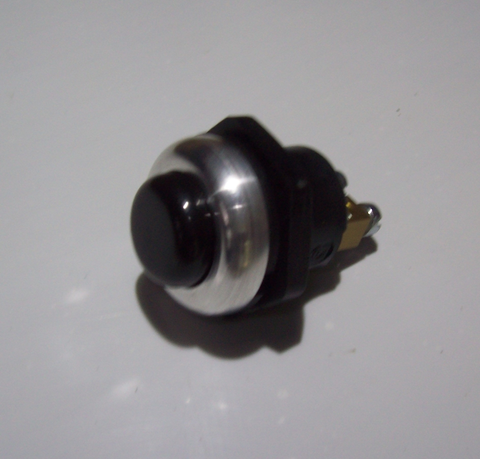 Startknopf Hupenknopf Start Hupen Taster Drucktaster Alu Schwarz | eBay