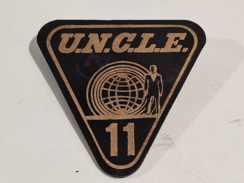 1960s Man From Uncle TV Show Badge #11 Triangle Pin - Lone Star ...