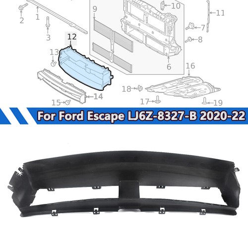 LJ6Z-8312-A Front Deflector Air Duct Center Lower Grille For 2020-on ...