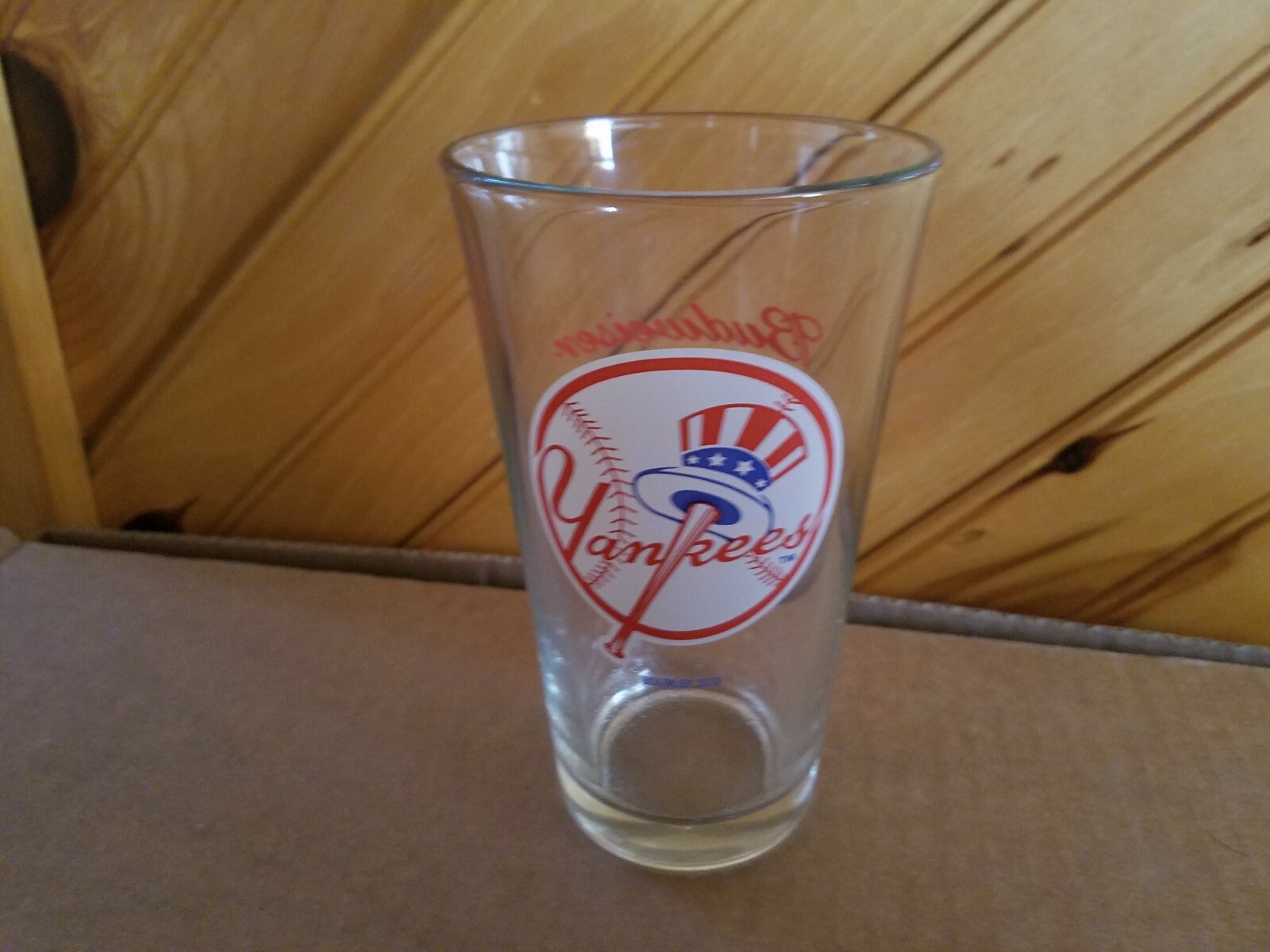 Lot of (1) 2010 Budweiser MLBP Yankees 16oz. Drinking Glasses {New} | eBay
