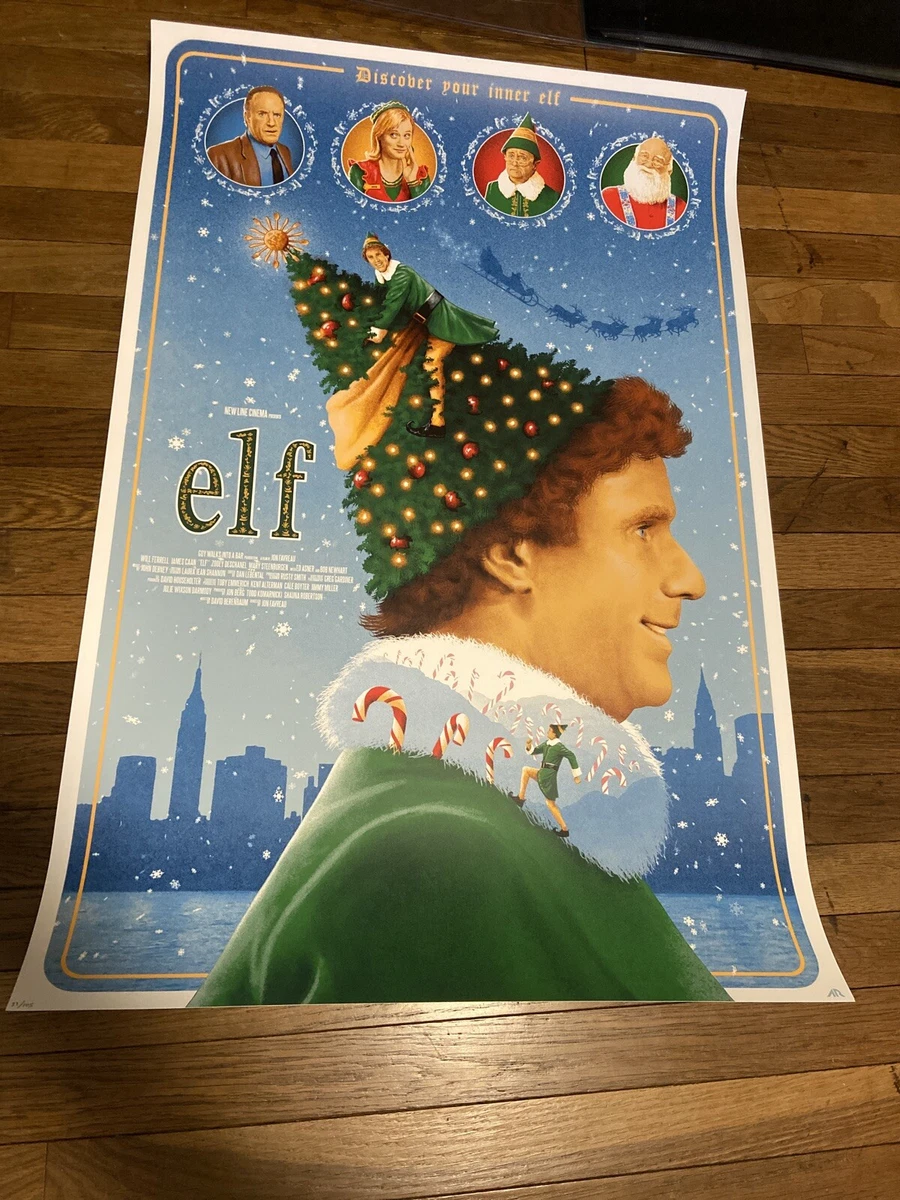 Buddy The Elf Movie Poster