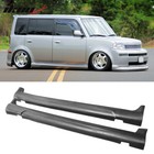 Fits 03-07 Scion xB Front+Rear Bumper Lip Spoiler +Side Skirts PU K ...