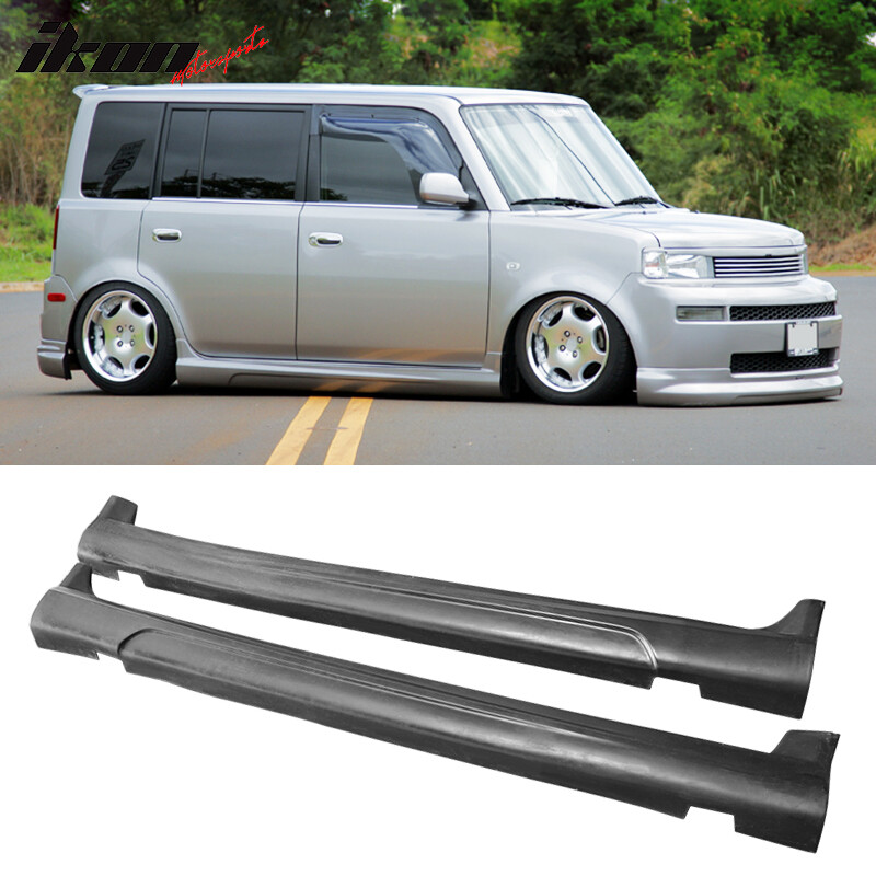 Fits 03-07 Scion xB Front+Rear Bumper Lip Spoiler +Side Skirts PU K ...