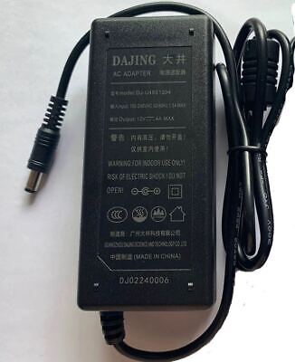 Original Dajing DJ-U48S1204 AC Adapter 12V 4A Power Cord Power Supply ...