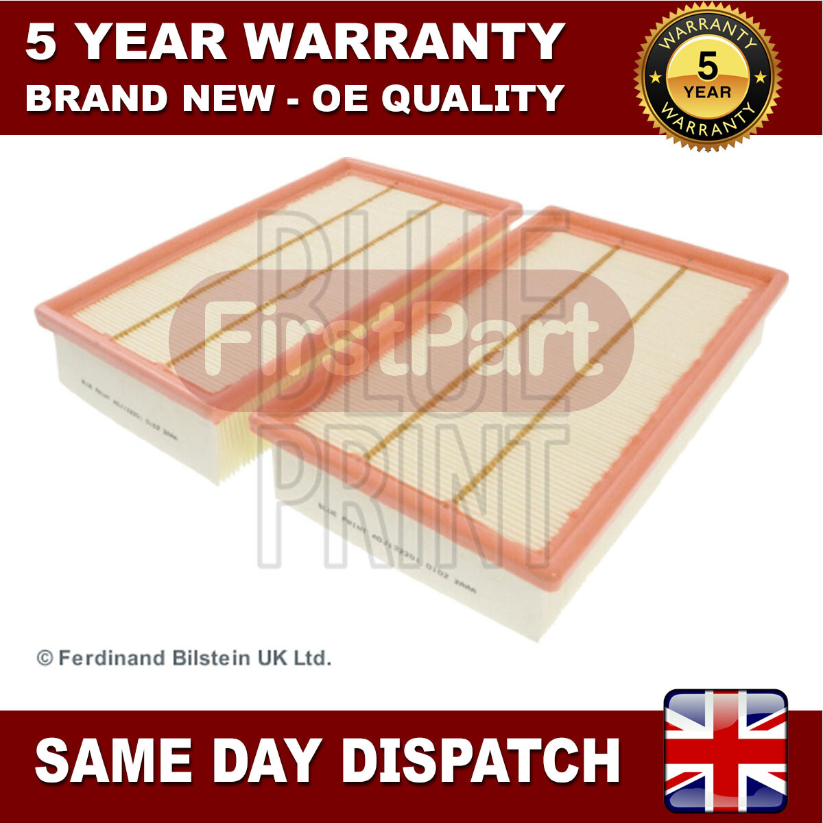 Fits Jaguar XF XJ 3.0 4.2 4.9 5.0 FirstPart Air Filter Kit C2Z15037 | eBay