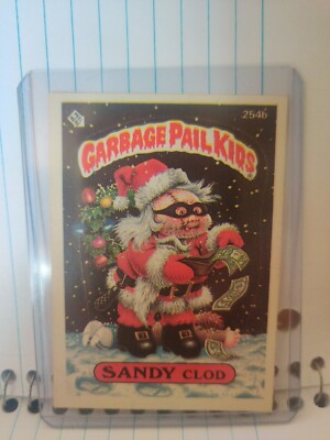 1987 Garbage Pail Kids Series 7 Trading Card #254b SANDY Clod | eBay