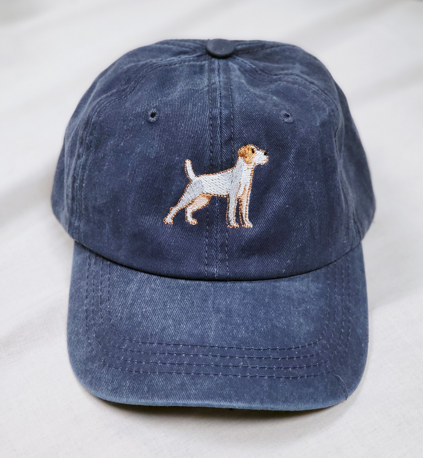 Jack Russell terrier dog embroidered dad hat, dog embroidered baseball ...