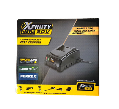 XFINITY Plus, ORIGINAL Fast Battery Charger. FERREX, WORKZONE ...