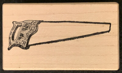 Stampa Rosa Tool Saw Rubber Stamp | eBay