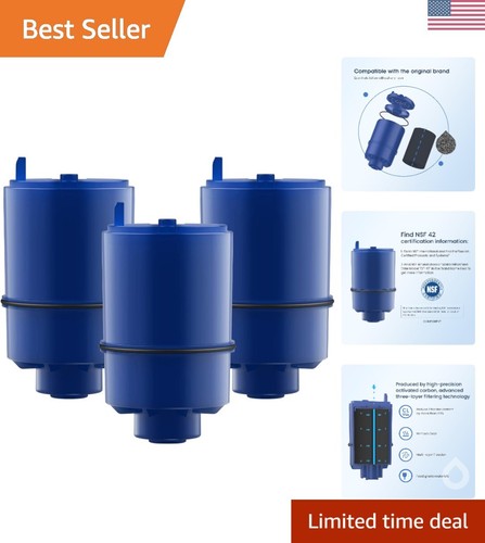 NSF Certified 3-Pack PUR Water Filter Replacement - Enhanced Taste ...