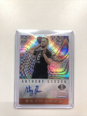 Anthony Gordon Rookie Signs Auto 2020 Illusions | eBay