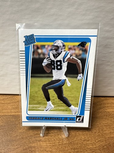 Terrace Marshall Jr. 2021 Panini Donruss #266 RC - Carolina Panthers ...