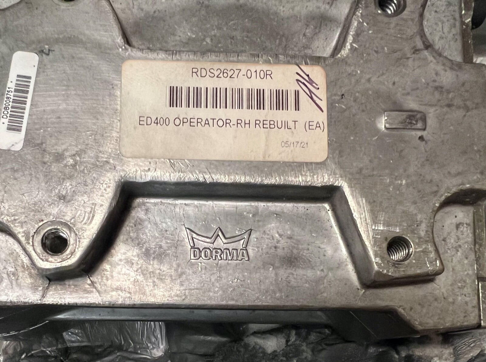 RDS2627-010R ED400 OPERATOR-RH REBUILT Automatic Door Openers | eBay