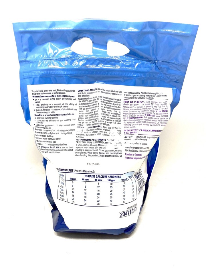 BioGuard Balance Pak 300 (7lb) | eBay