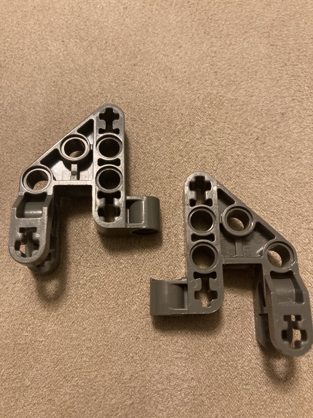 44135 LEGO Parts~(2) Bionicle Rahkshi Torso Lower Section DK GRAY (old ...