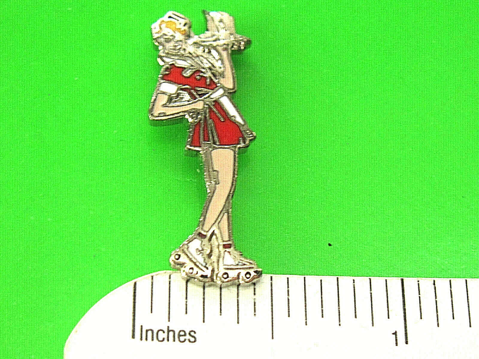 Roller skating CAR HOP carhop - hat pin , lapel pin , tie tac GIFT ...