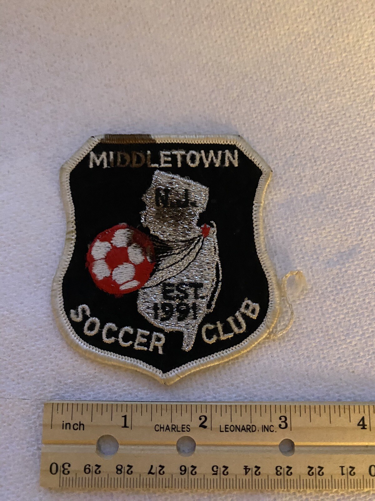 VINTAGE MIDDLETOWN NEW JERSEY SOCCER CLUB PATCH | eBay