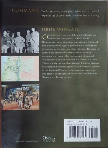 OSPREY: Orde Wingate (Command, 20) 9781849083232| eBay