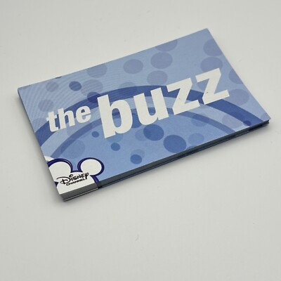 Scene It Disney Channel Deluxe Edition 16 Buzz Cards 2008 Replacement ...