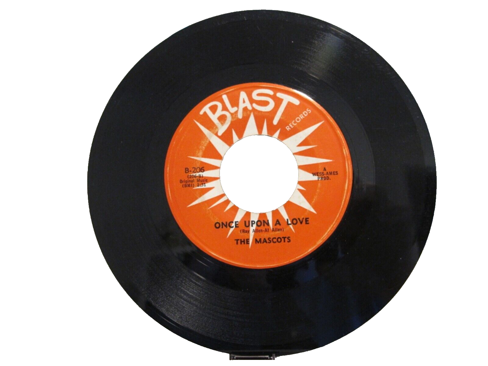 45 RECORD - THE MASCOTS - ONCE UPON A LOVE | eBay