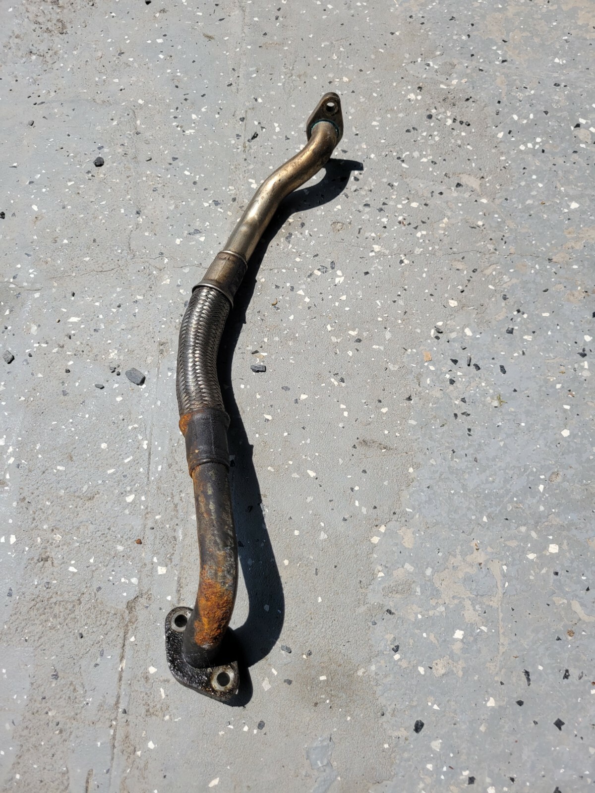 2001-2005 Audi A4 1.8L Turbo Oil Return Hose Pipe Line 06B145735A OEM ...