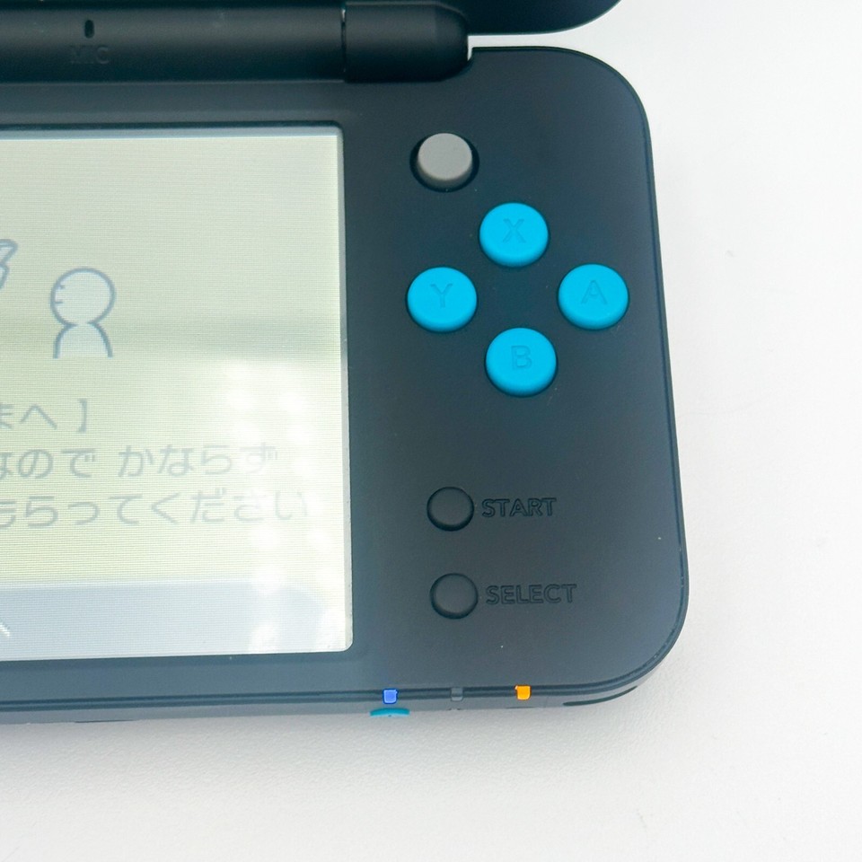 New Nintendo 2DS XL LL Black Turquoise Console Japanese ver Good ...