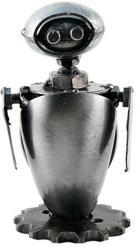 EVE Hand Crafted Recycled Metal Art Sculpture Figurine | eBay