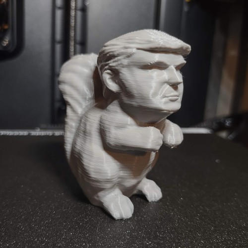 8 Pack - Trump Squirrel - 3D Printed Figurine - Gray | eBay