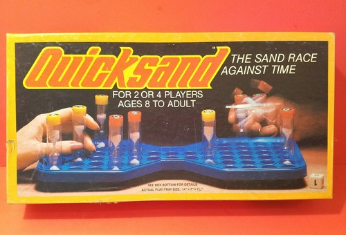 Complete Vintage 1981 Quicksand Game, Sand Race Against Time Whitman | eBay