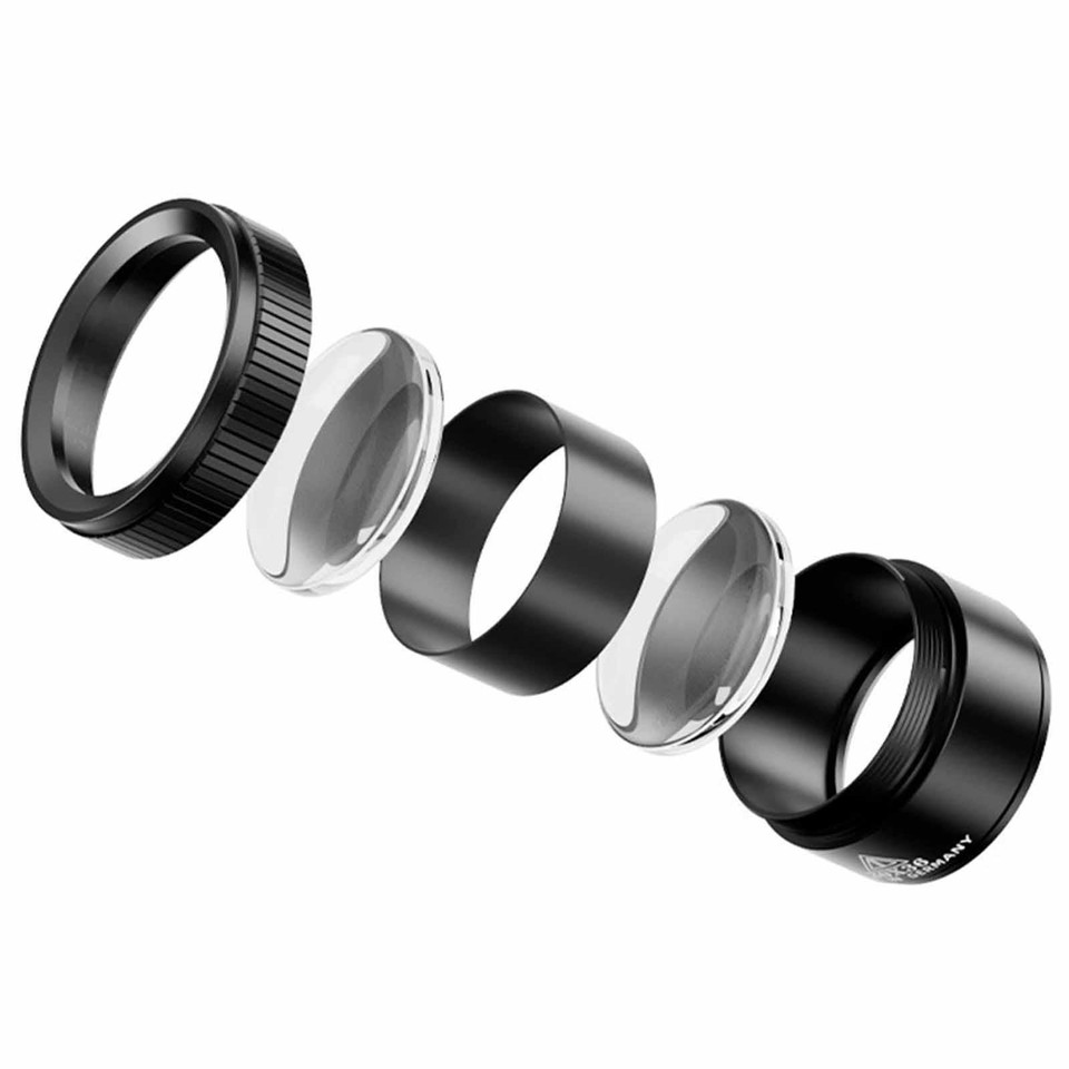 Loupe de poche portable grossissement 30x pour la réparation de loupes ...