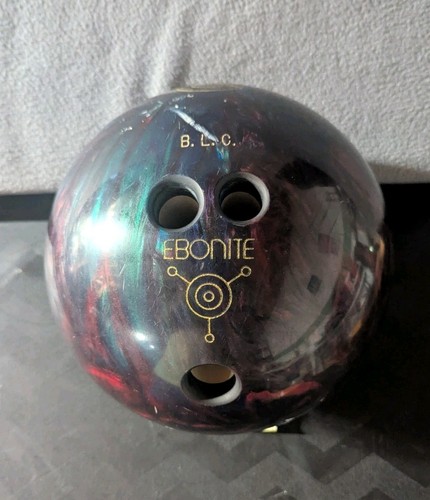 Ebonite Magnum Swirl Bowling Ball 12lb 3oz Used | eBay