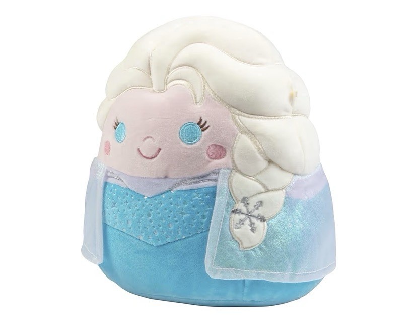 Kellytoy Elsa Squishmallow 10" Plush Disney Frozen Soft Stuffed Toy ...