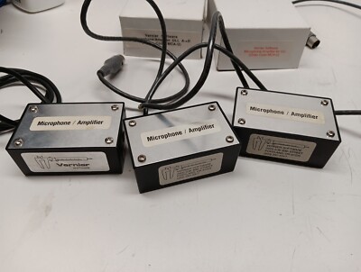 Lot Of 3 VERNIER MICROPHONE /AMPLIFIERS FOR ULI | eBay
