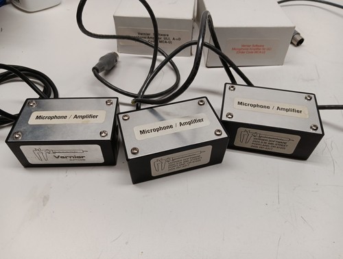 Lot Of 3 VERNIER MICROPHONE /AMPLIFIERS FOR ULI | eBay