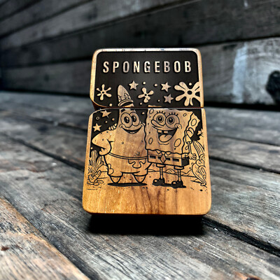 SpongeBob | Engraved Lighter | Smoking Accessories | Cool Lighter ...