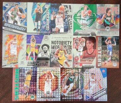 2022-23 Mosaic Basketball INSERTS with Green / Mosaic Prizms You Pick ...