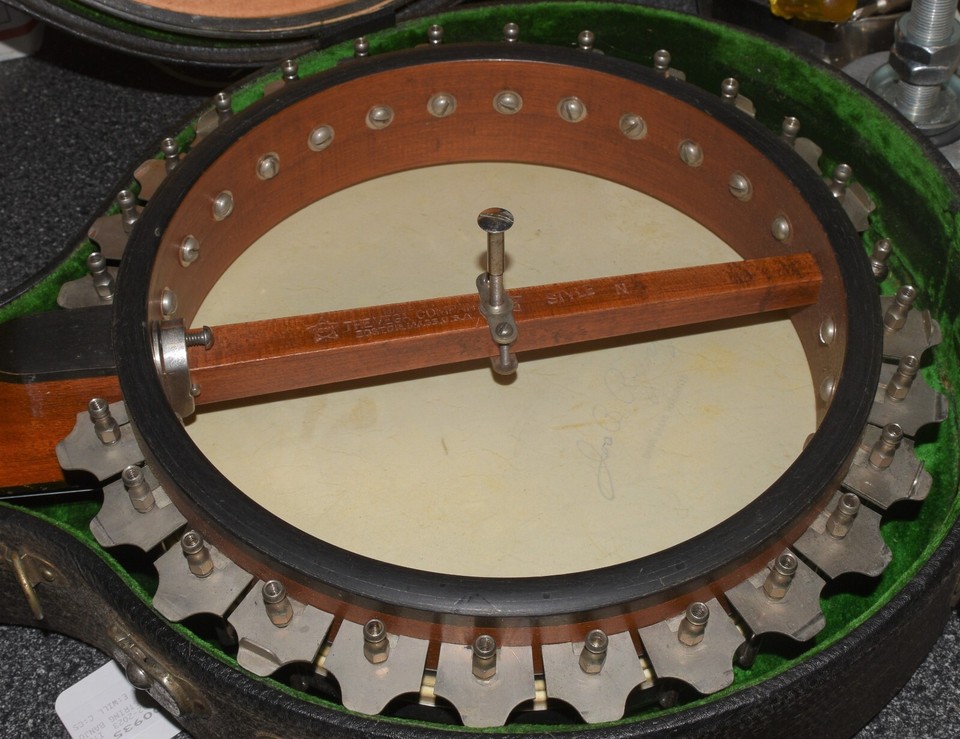 VINTAGE VEGA 4-STRING STYLE N BANJO RESONATOR BACK 19 FRET TENOR ...